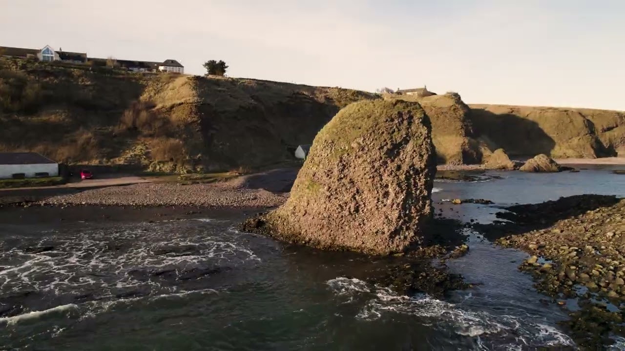 Catterline Bay - YouTube