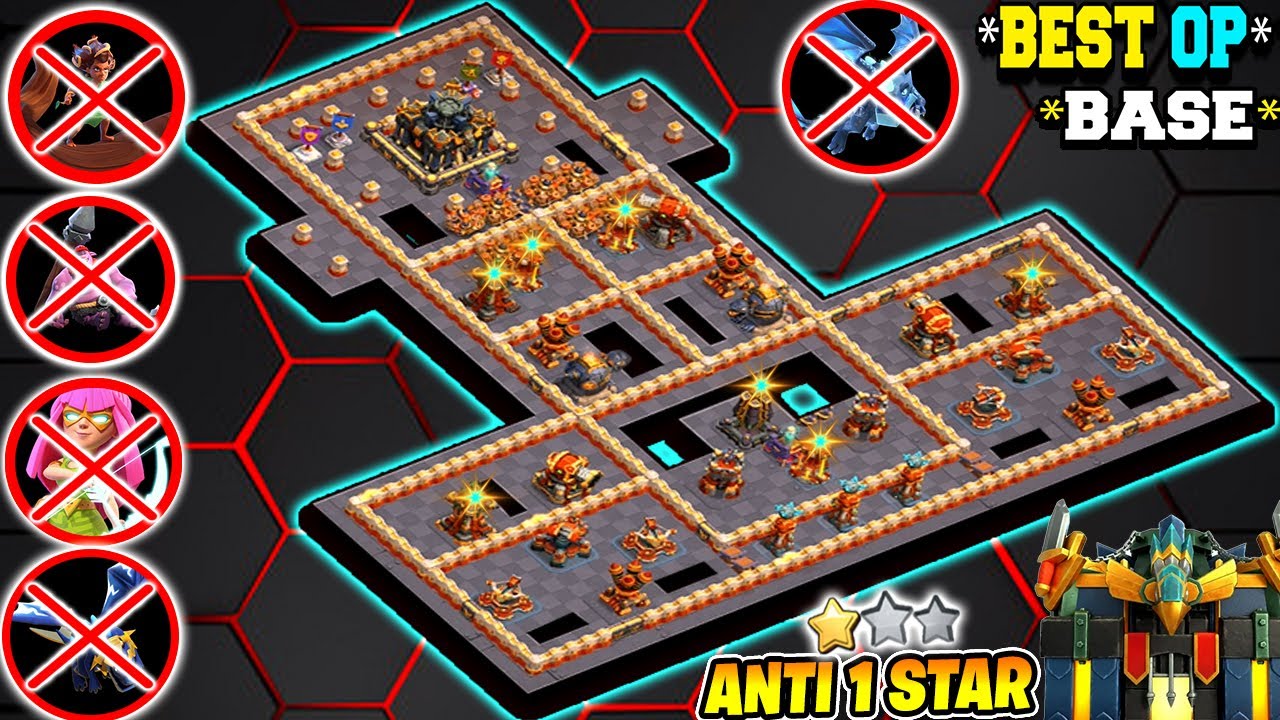 *OP* BEST TH17 Legend & War Base Link | Anti 1 Star Th17 Base Layout ...