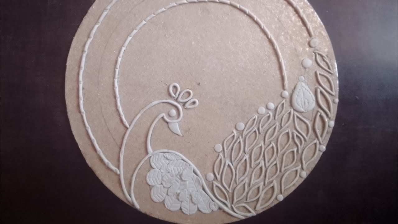 Lippen art peacock, how to make a lippen artwork peacock,#quality art ...