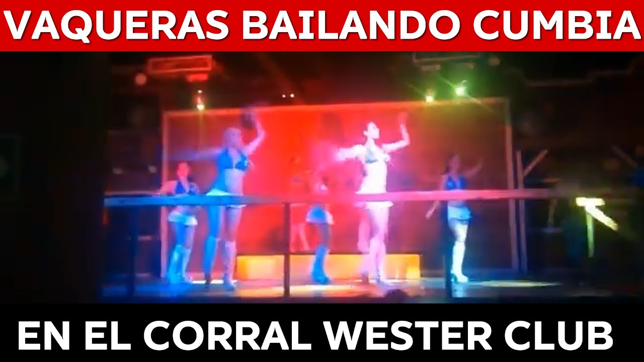 Cowgirls bailando cumbia en el Corral Western Club de #Guadalupe. - YouTube