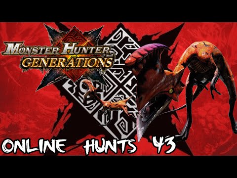 Monster Hunter Generations - Online Hunts 43: Drome Destruction! - YouTube