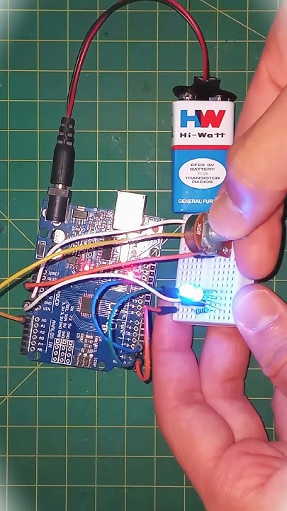 testa Potentiometer 10k to Control RGB LED using Arduino # ...