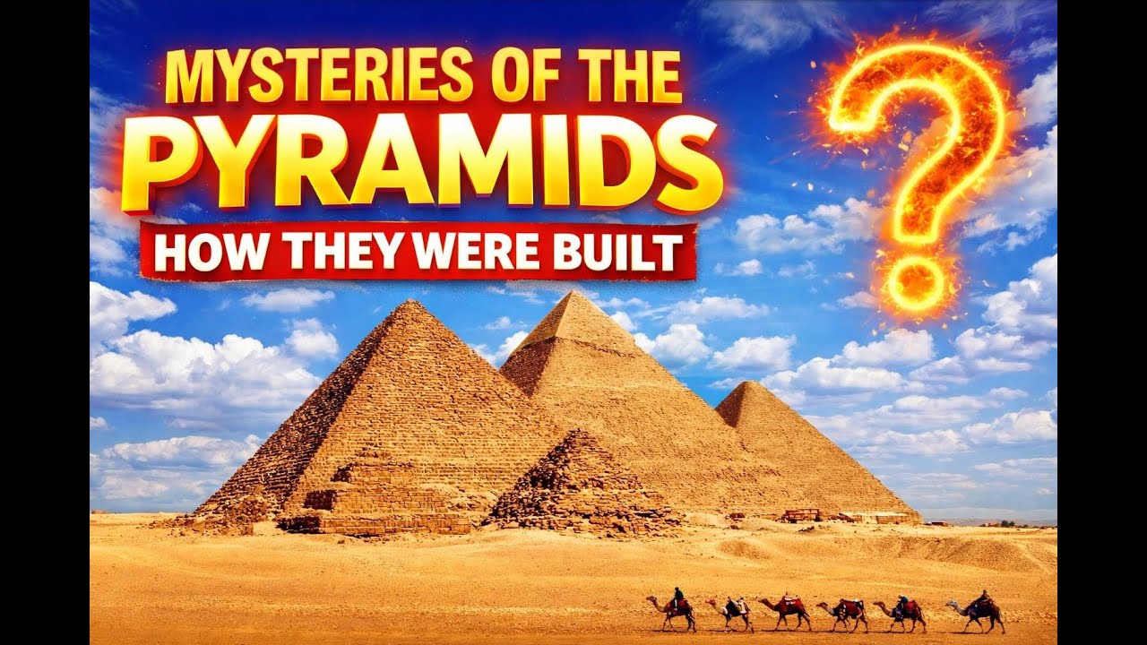 Mysteries of the Pyramids! how they were built full documentary - YouTube