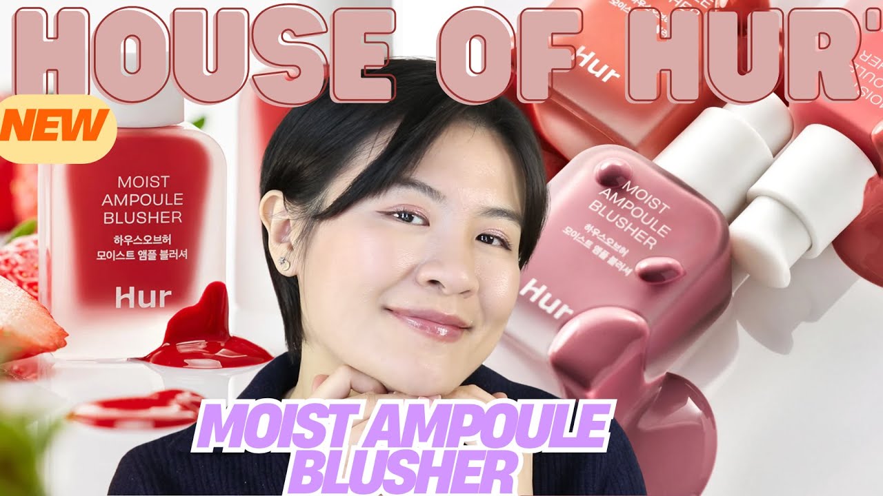 Every Single Shade of The House Of HUR Moist Ampoule Blusher💖 Swatch, Review & Comparisons ...