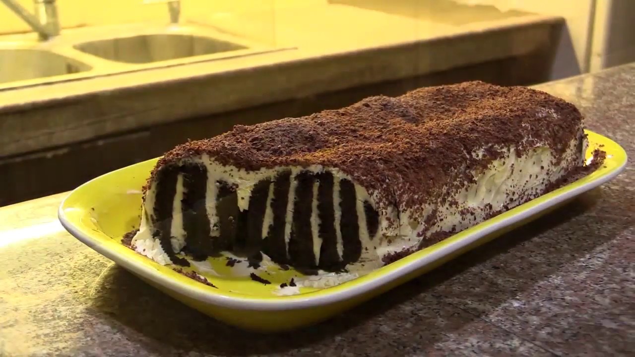 Oreo Log Cake - YouTube