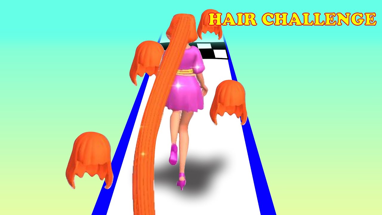 Hair Challenge game 👩🏼‍🦰 👱‍♀️🍔all levels gameplay android, IOS👩🏼‍🦰 👱‍♀️ ...