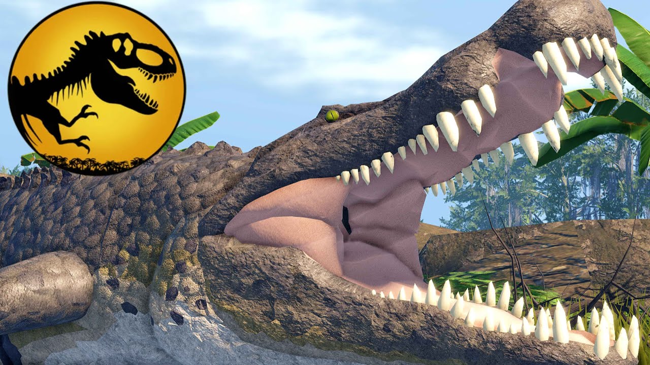 LUTEI CONTRA UM T-REX - NOVO DEINOSUCHUS | FALLEN ASHES | ROBLOX - YouTube