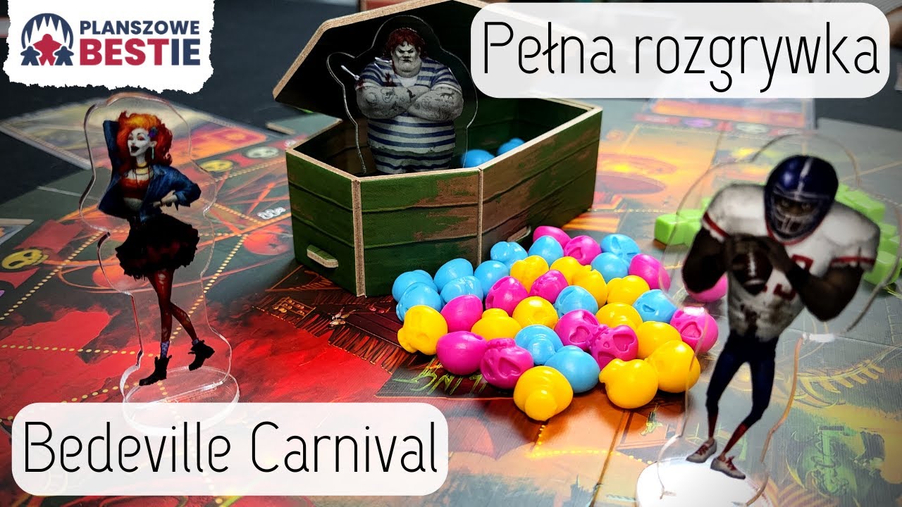 Planszowe Bestie #276 - Bedeville Carnival - Pełna rozgrywka - 31.10. ...
