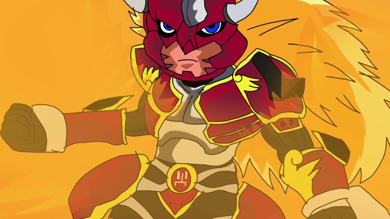 Flamon Spirit Evolves to Agunimon (Fanmade) - YouTube