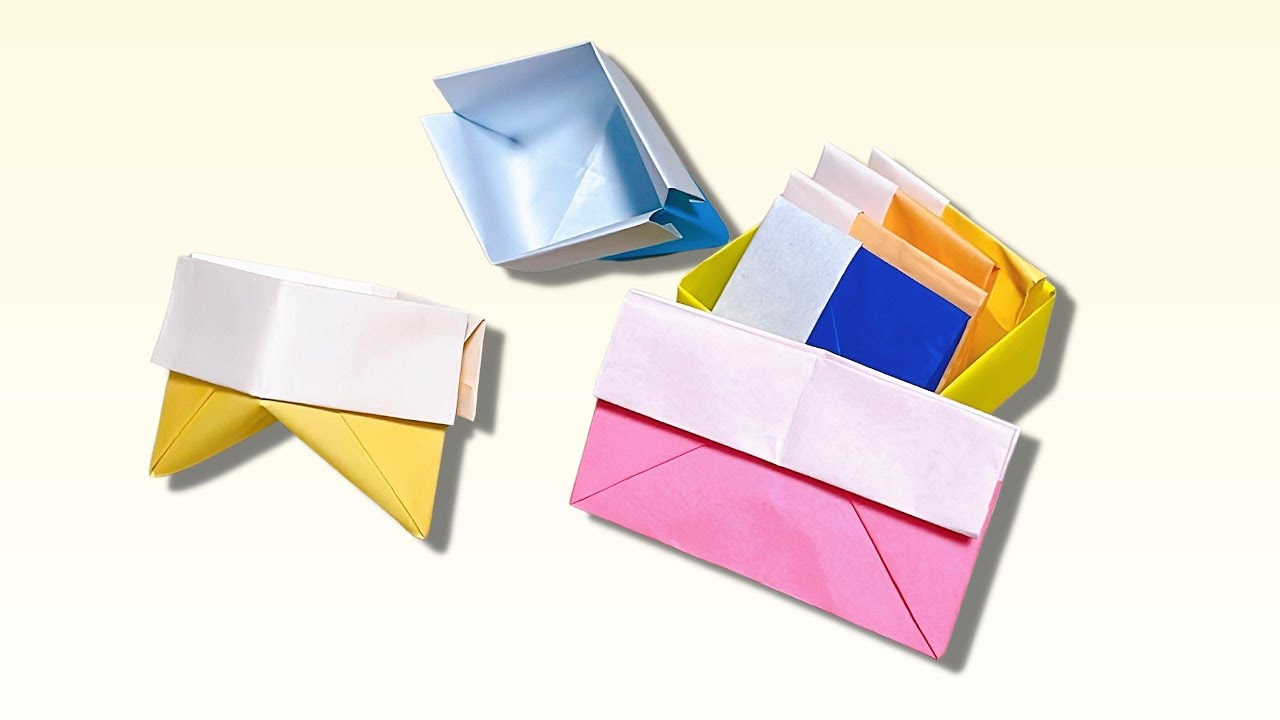 【Origami】Easy pouch｜Do not waste failed origami! Perfect for small ...