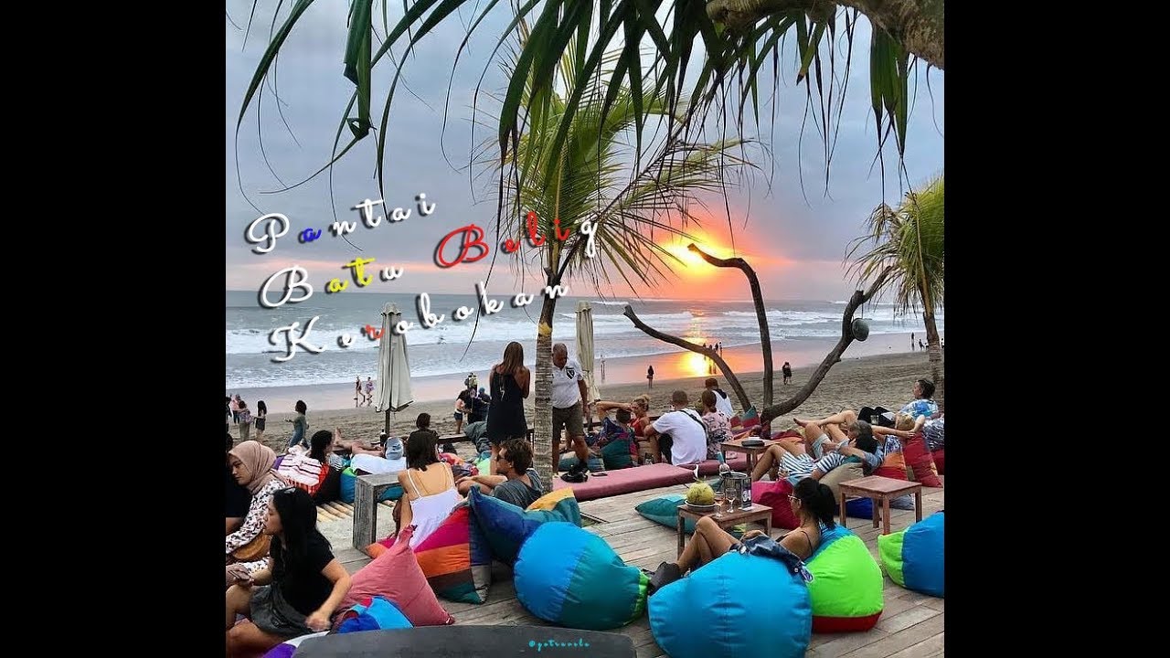 Pantai Batu Belig Kerobakan Bali | Vlog Batu Belig Beach - YouTube