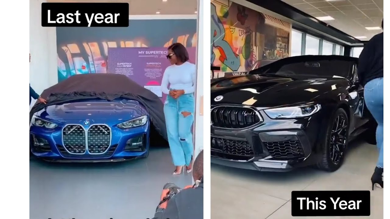 Penny ntuli received another car from BMW (M8) again this Year - YouTube