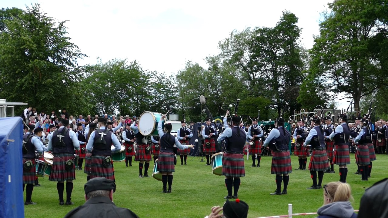 Field Marshal Pipe Band winners of All Ireland Grade 1 held at Lurgan ...