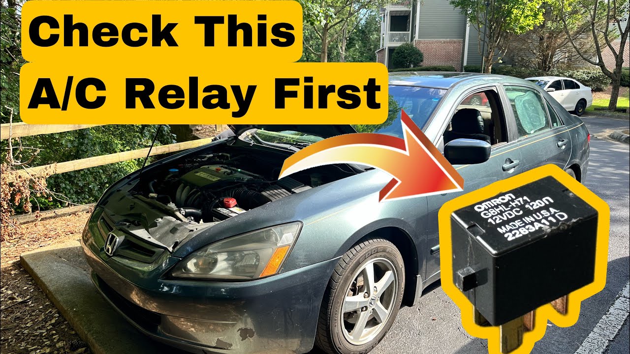 2003 - 2007 Honda Accord AC Quick Fix (Relay or Fuse) - YouTube