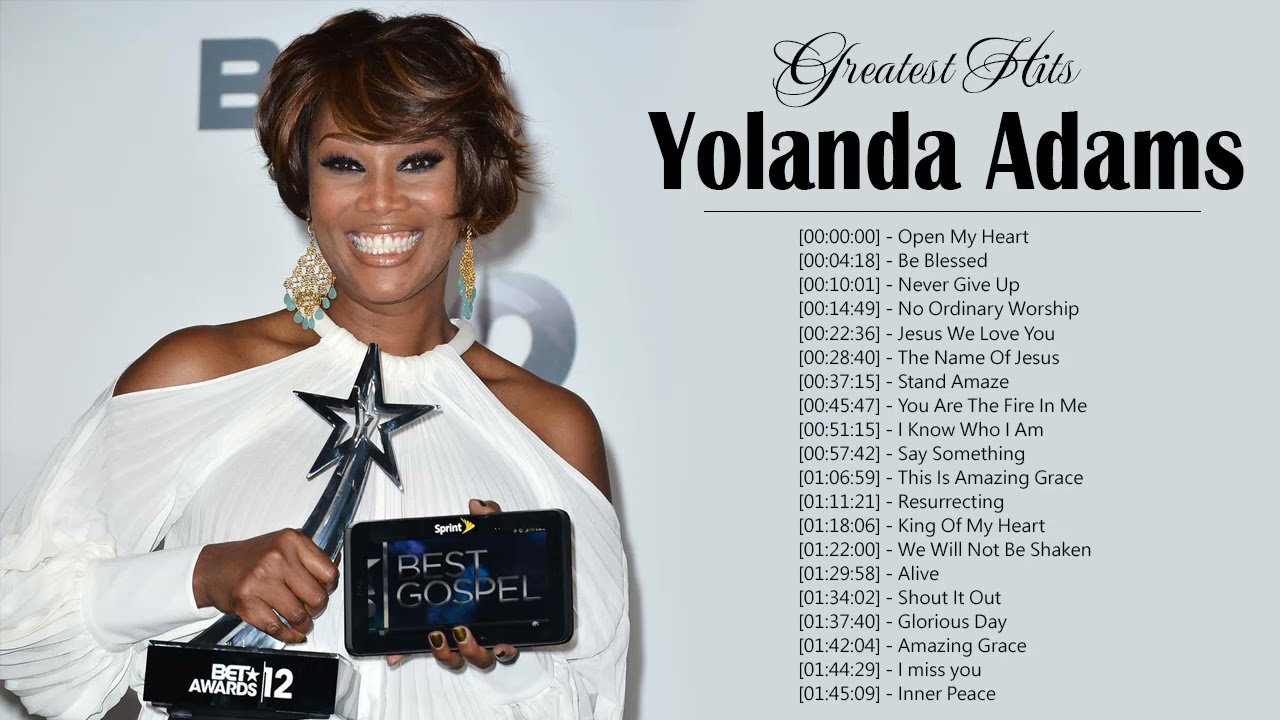Yolanda Adams | Top 20 Best Gospel Songs Of Yolanda Adams - YouTube