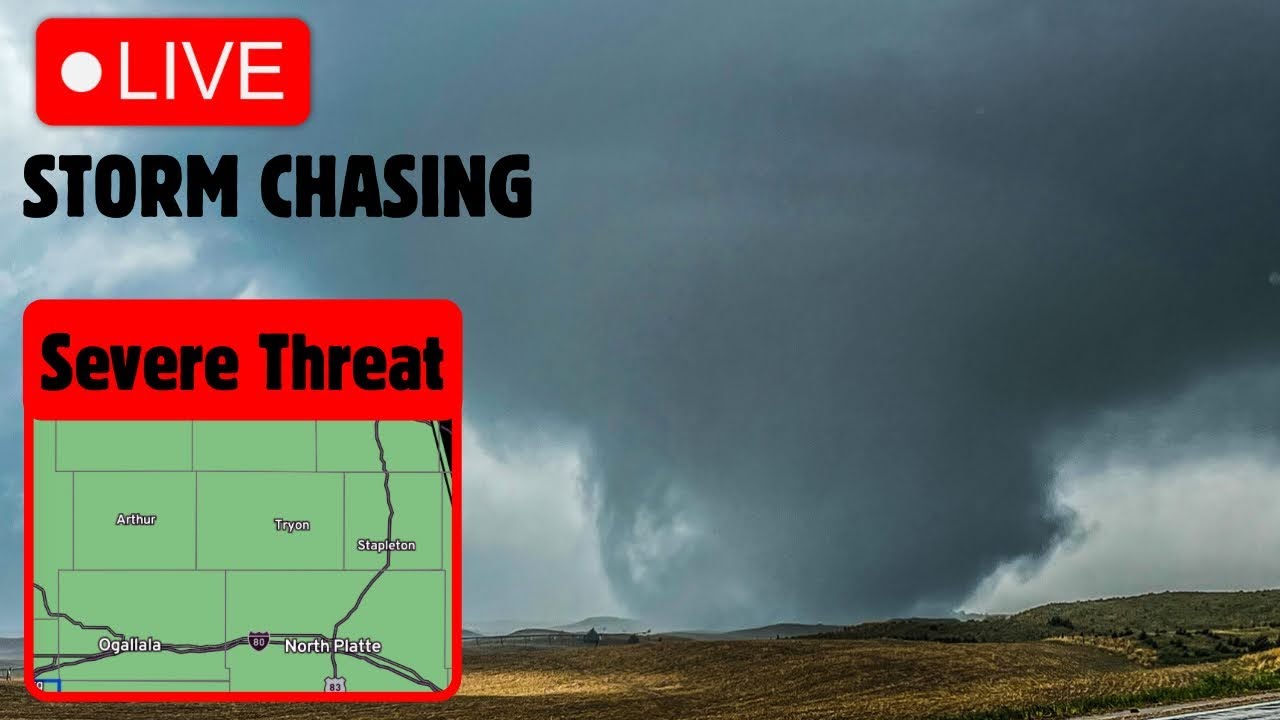LIVE STORM CHASER: MONTANA SUPERCELL THREAT - YouTube