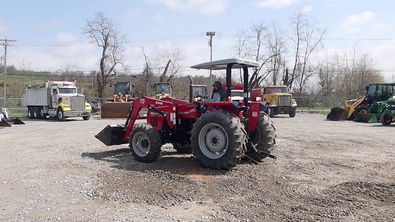 Massey Ferguson 471 Tractor with Loader - YouTube