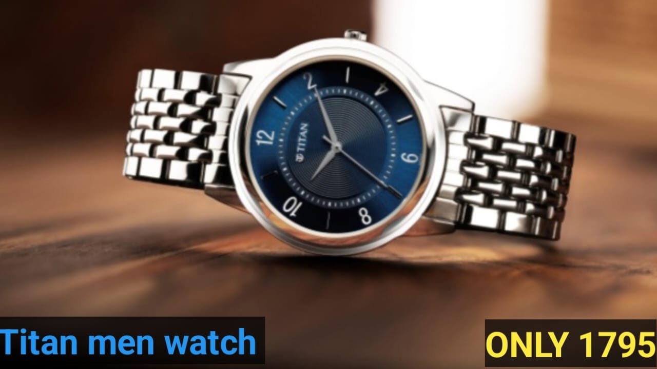 Titan Karishma watch for man|1638sm02 rs:1795|steel case and strap ...