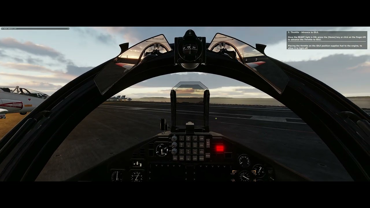 T-45C v1.2 - Training - M01 Cold Start (Abreviated) - YouTube