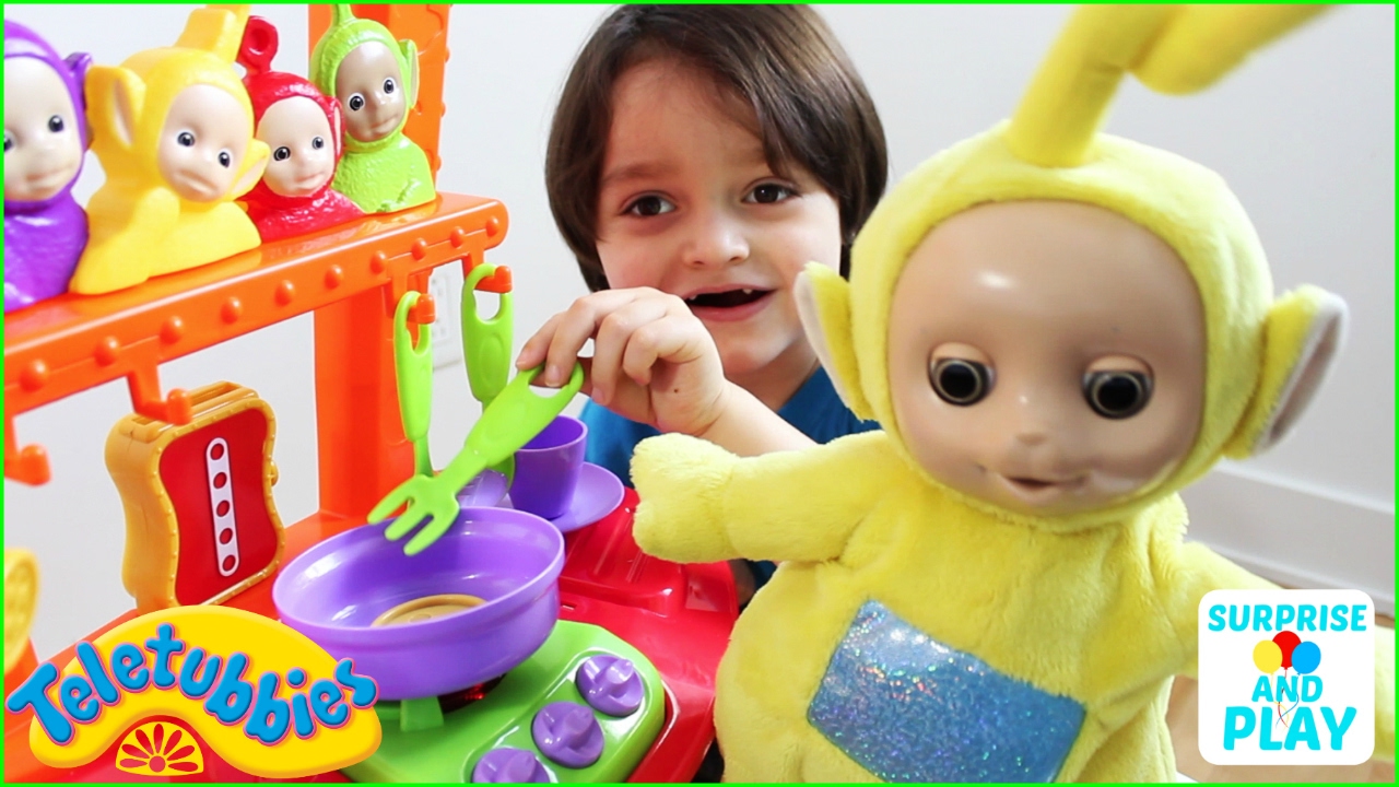 Teletubbies Kitchen Laa Laa is a Bad Cook - YouTube