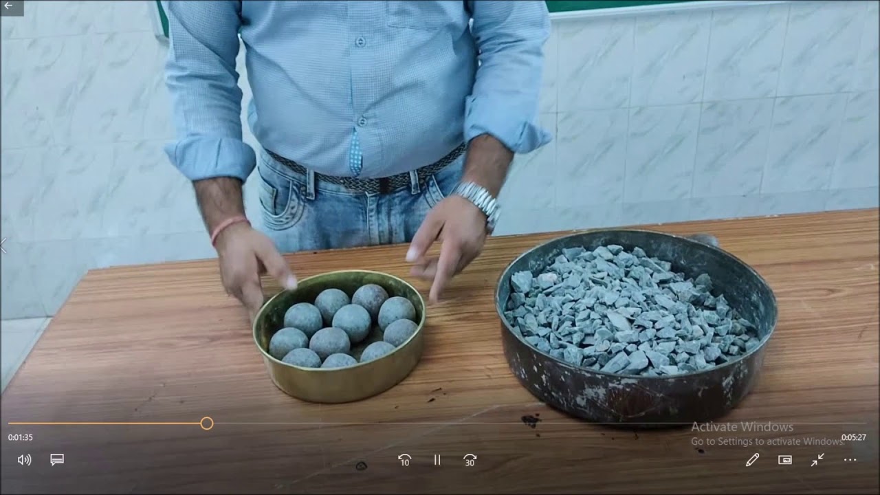 AGGREGATE ABRASION VALUE TEST/CE LAB 1/3RD SEM/DIPLOMA/CIVIL ENGG/EXP ...