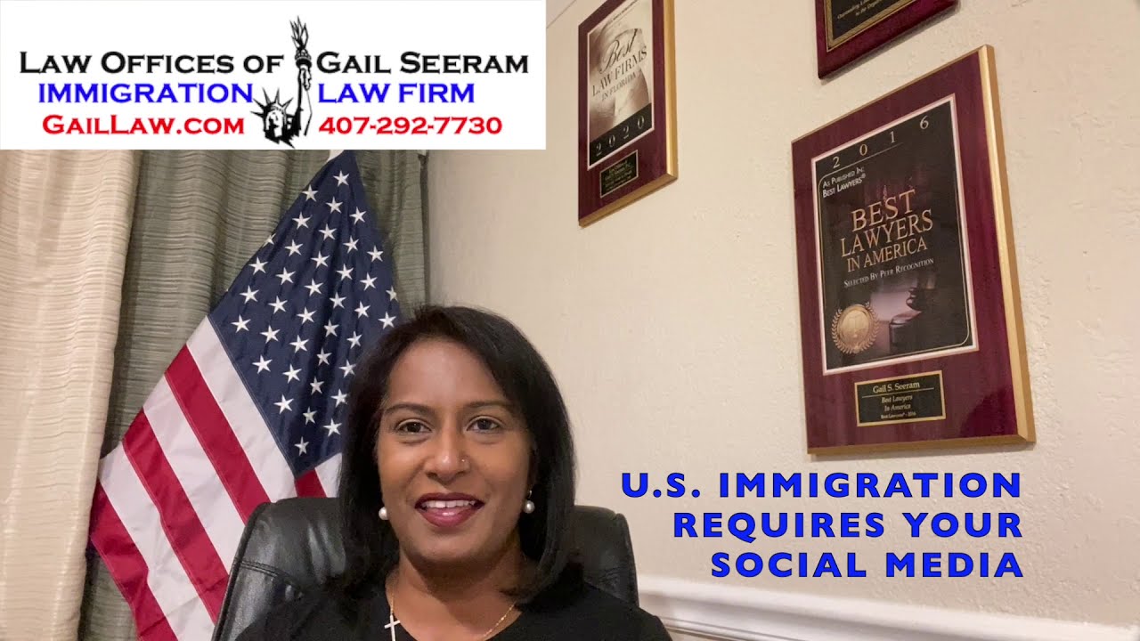 Social Media Collection by U.S.Immigration - Immigration Lawyer Gail ...