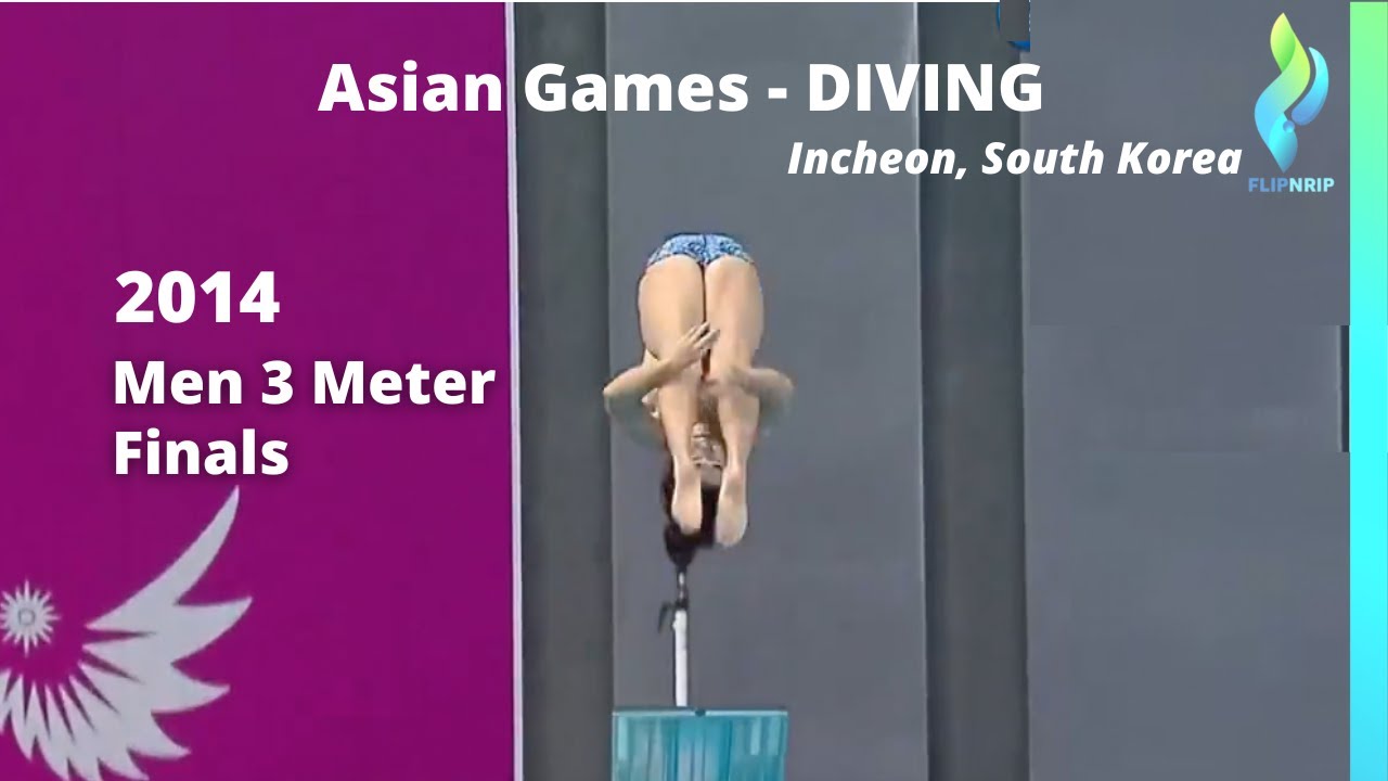 2014 Asian Games mens 3 Meter Diving Finals - YouTube