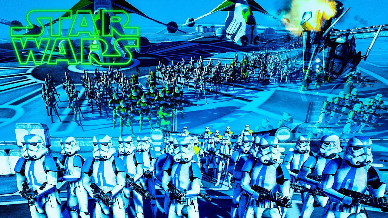 Rebel Clone Force Defend Against the Empire! | Kamino Uprising Part 1 ...