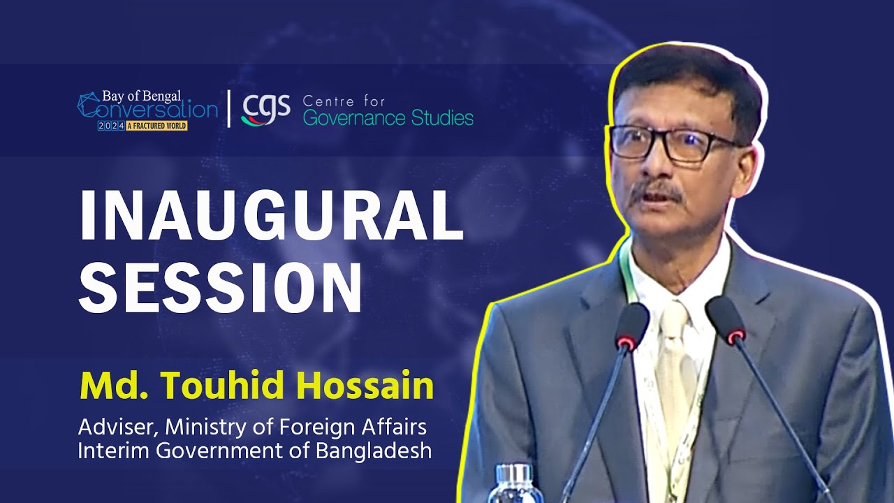 Md. Touhid Hossain | Adviser, Ministry of Foreign Affairs | Interim ...