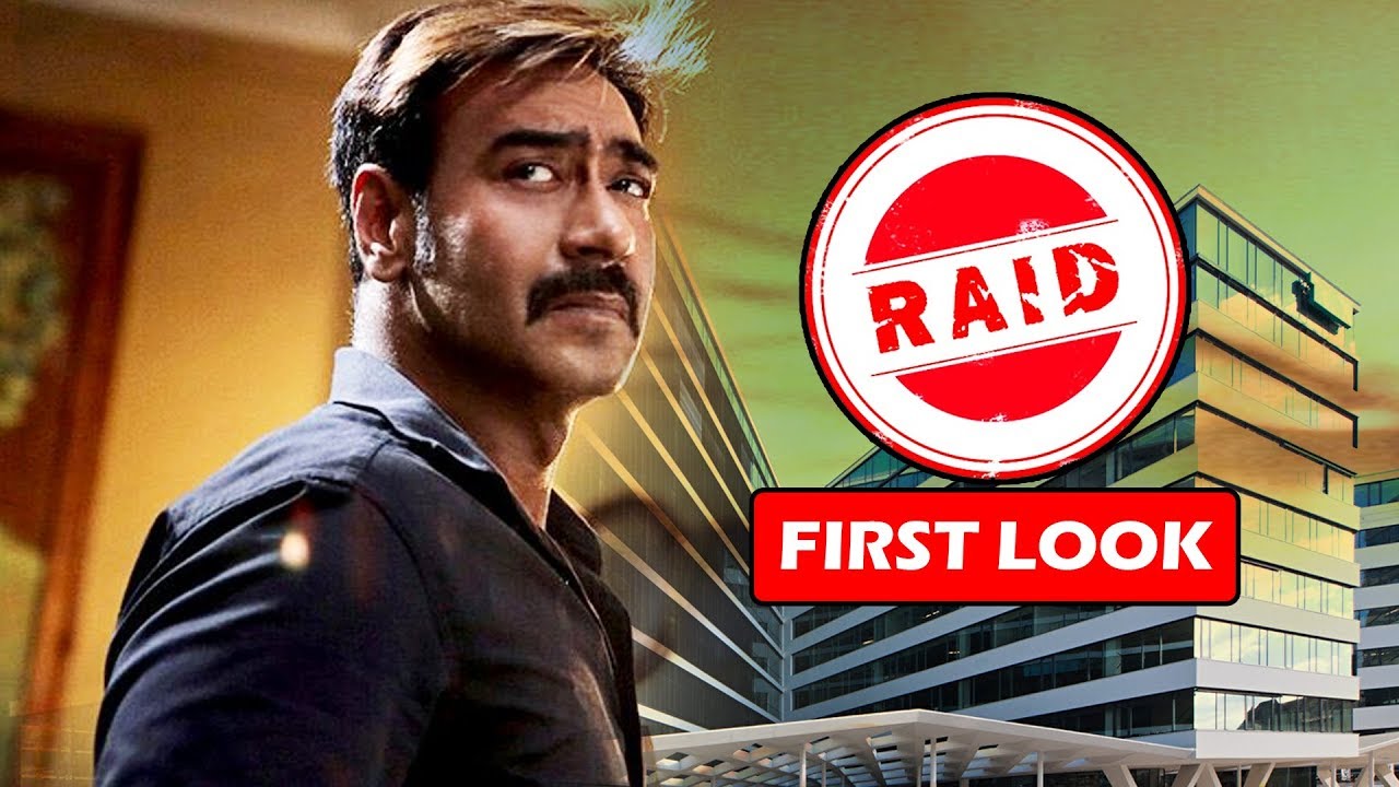 RAID First Look | Ajay devgn As Income Tax Officer - YouTube