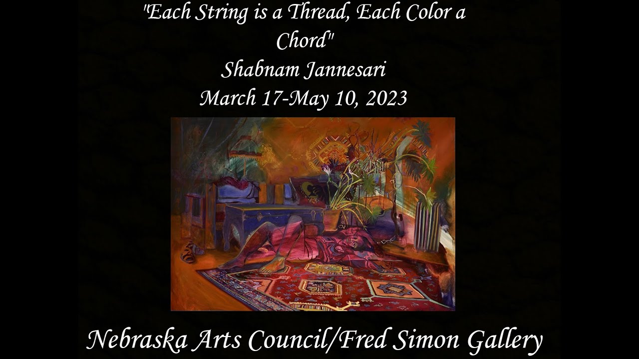 Fred Simon Gallery Presents: "Each String is Thread, Each Color a Chord ...