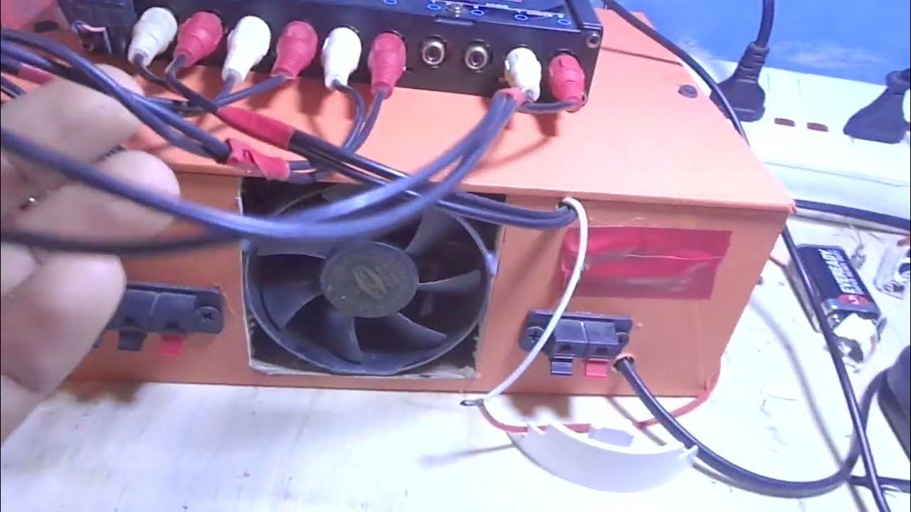 Part 2 on how to connect speakers and equalizer in amplifier - YouTube