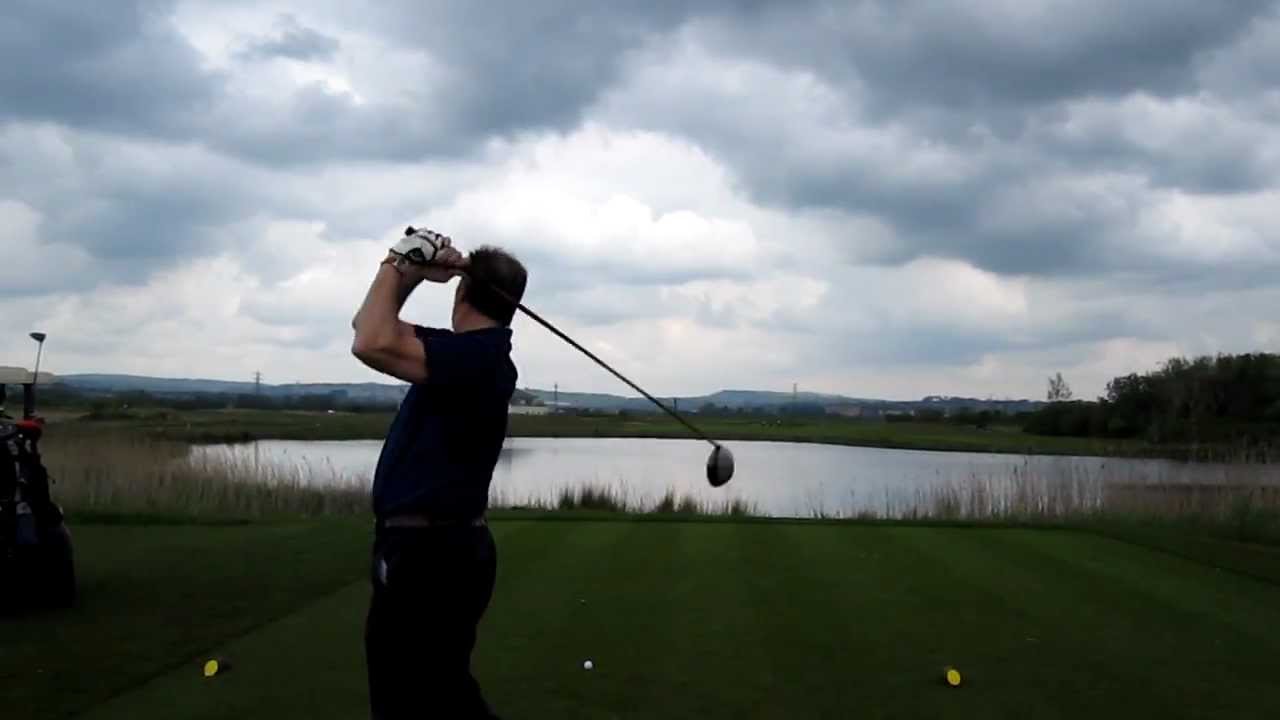 mike on 18 machynys peninsula golf club llanelli - YouTube