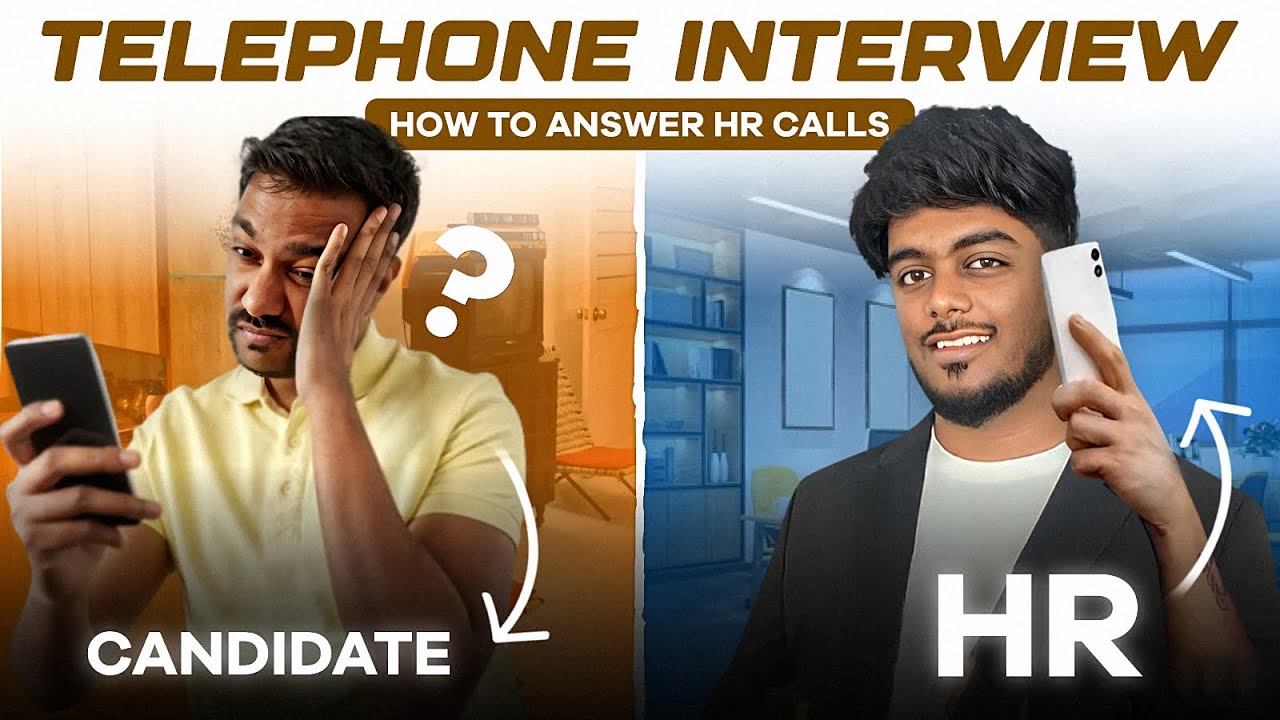How to clear Telephonic Interview Round for IT Job😱| Revealing HR ...