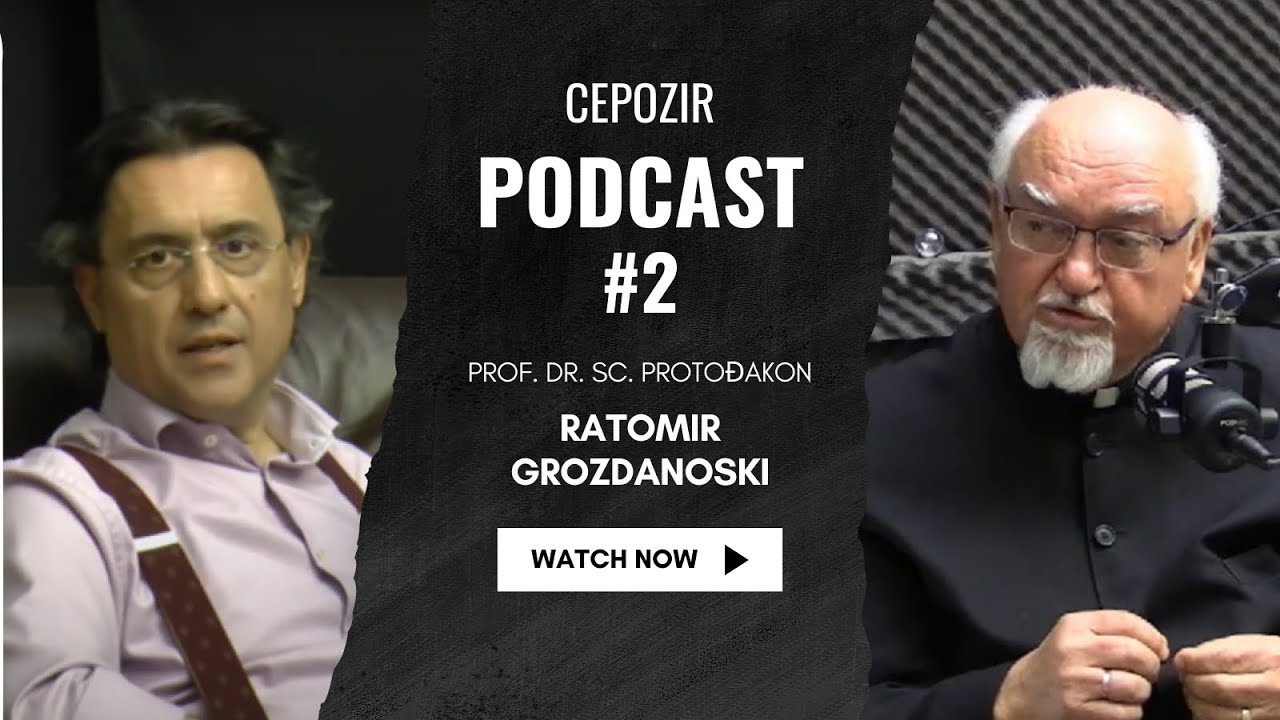 CePOZiR Podcast #2 - prof. dr. protođakon Ratomir Grozdanoski - YouTube
