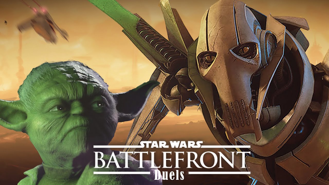 Yoda Vs. General Grievous: Star Wars Battlefront 2 Cinematic Duels ...