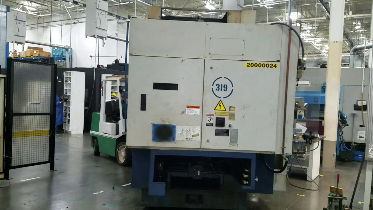 Rigging a Mazak (part 1) - YouTube