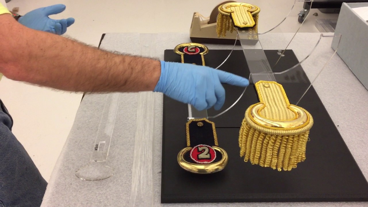 Osage Epaulet Installation - YouTube