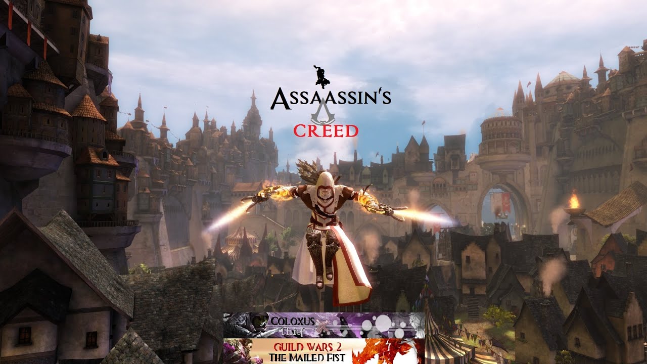 Guild Wars 2 Coloxus D/P Shadow Arts Thief PvP - YouTube