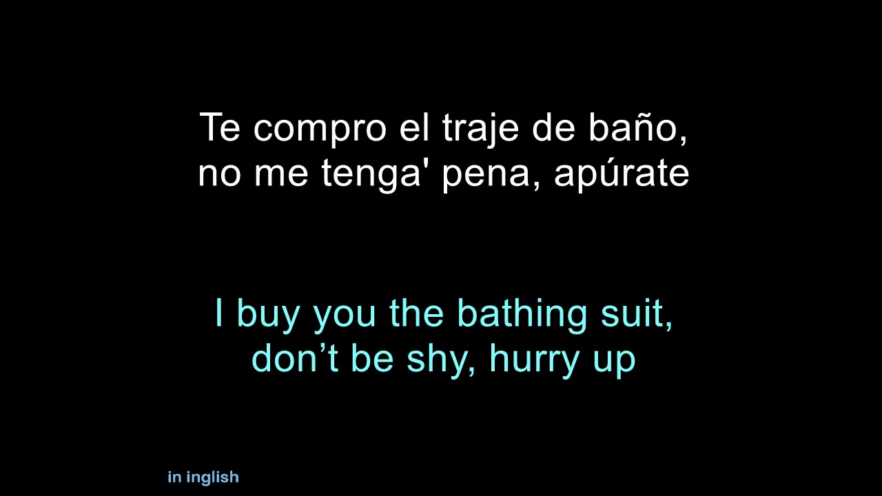 Atrévete(Do It)- Nicky Jam & Sech| Letra (English lyrics/ Subtítulos en ...