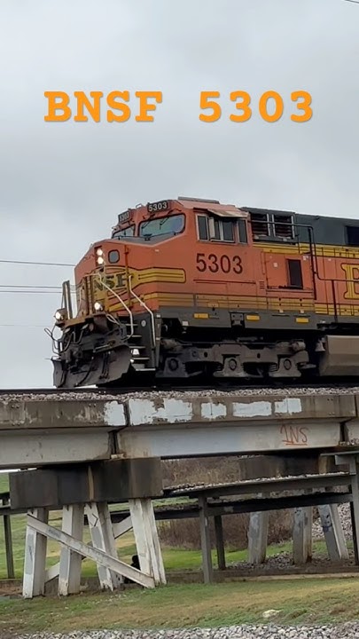 BNSF 5303 - December 28, 2024 #railfan #bnsf #railroad #railway - YouTube