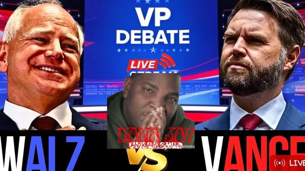 WATCH LIVE: THE VP. DEBATE JD VANCE VS. TIM WALZ. JUMP INNNN - YouTube