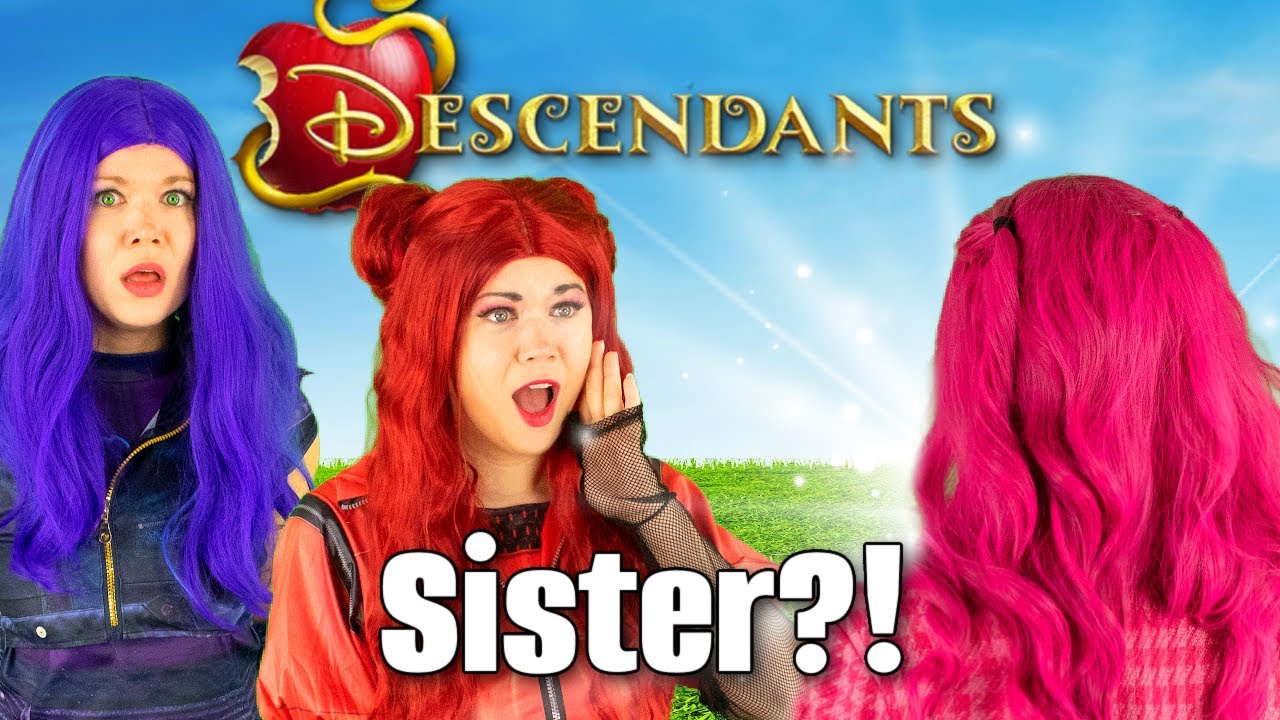 Descendants RED has a SISTER?! - YouTube