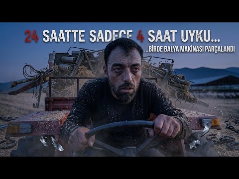 24 SAATE 4 SAAT UYU 250.000 TL KAZAN..MAKİNA PARÇALANDI..
