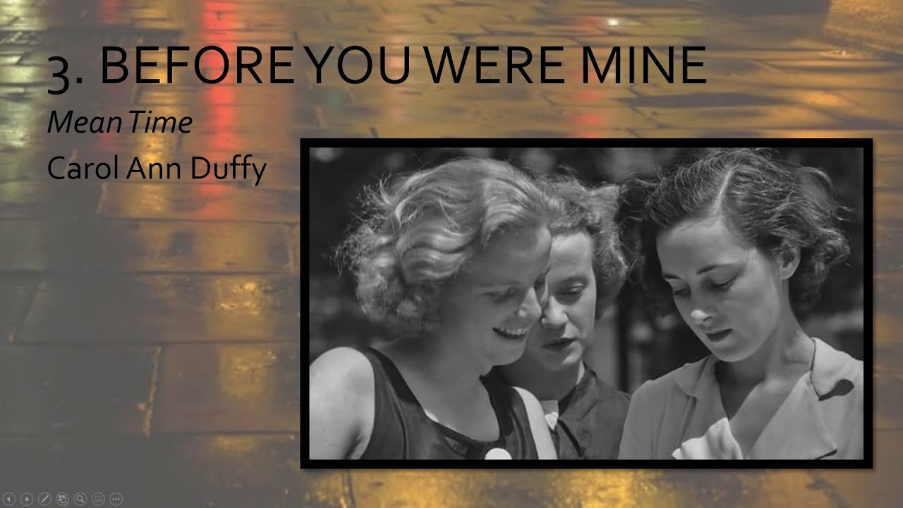 Duffy // Mean Time // 3. Before You Were Mine // Reading, Summary and ...