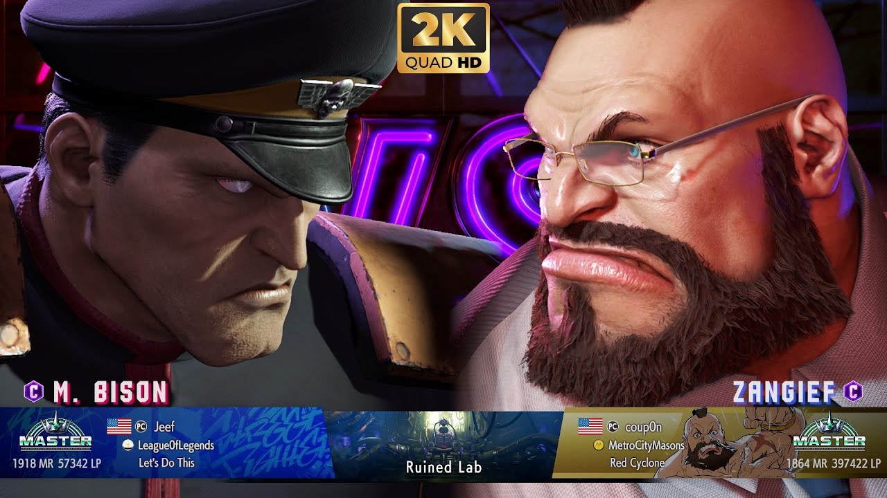 Street Fighter 6 🔥 Snake Eyez (M. BISON) VS coup0n (ZANGIEF) 🔥 Ranked ...