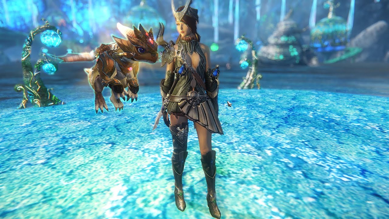 Riders of Icarus Snow Area Exploring Flying Mounts 60FPS - YouTube