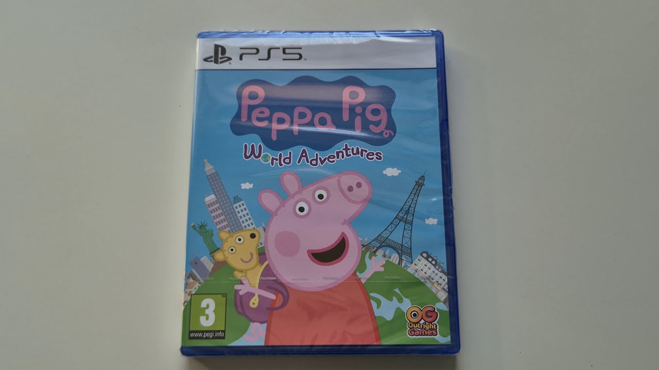 My Friend Peppa Pig PS5 Unboxing - YouTube