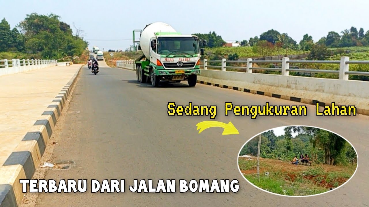 Latest From the New Bojong Gede - Kemang (Bomang) Road - YouTube