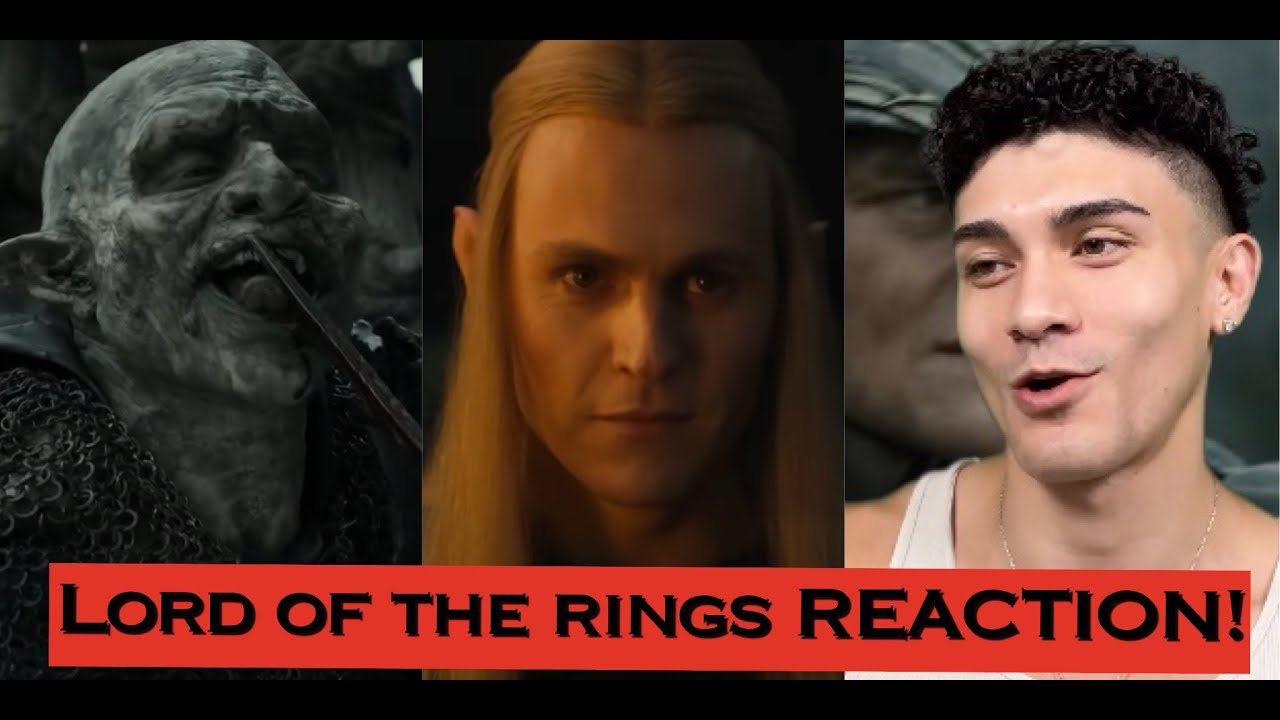 The Lord of The Rings REACTION! The Rings of Power - Official Teaser Trailer | Prime Video - YouTube